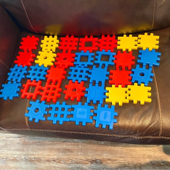 Little Tikes | Toys | 32 Little Tikes Vintage Waffle Blocks | Poshmark